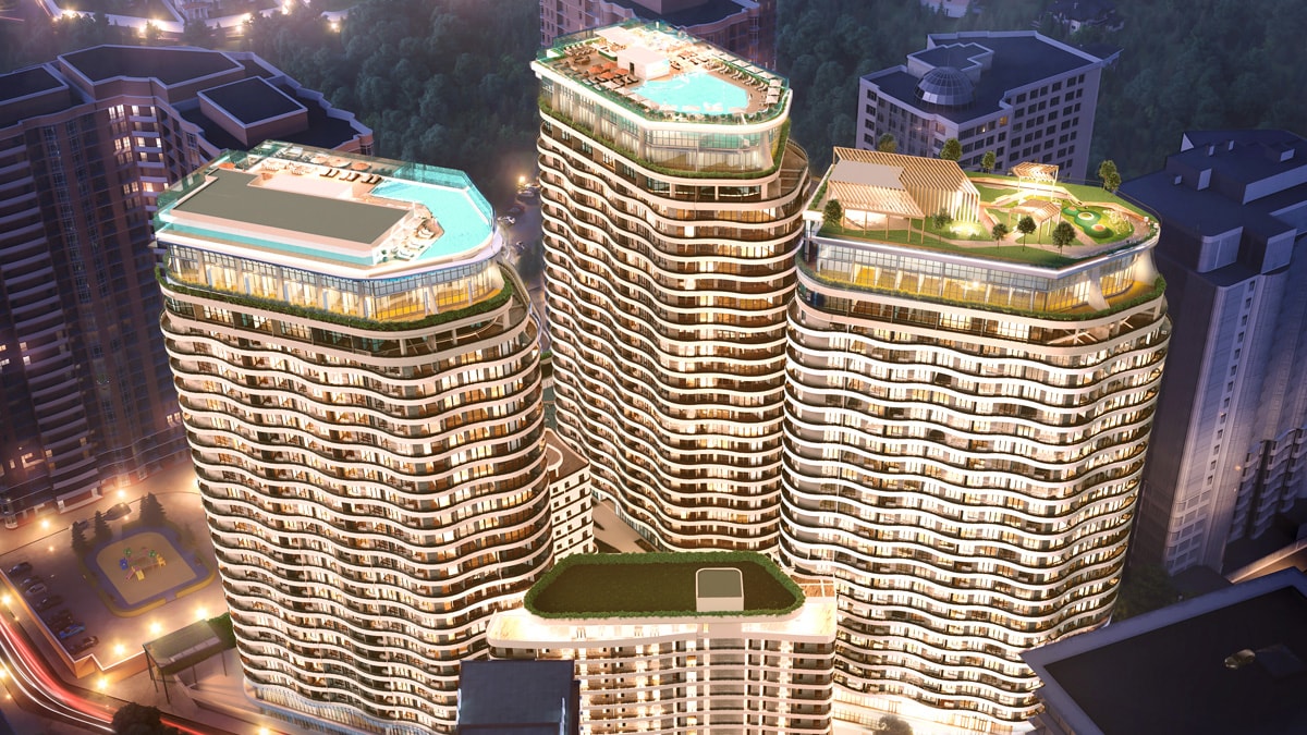 Unity towers Territory en – Ривьера Девелопмент